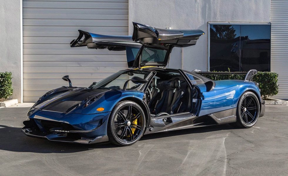 En California se vende este exclusivo Pagani Huayra BC - Motor 16