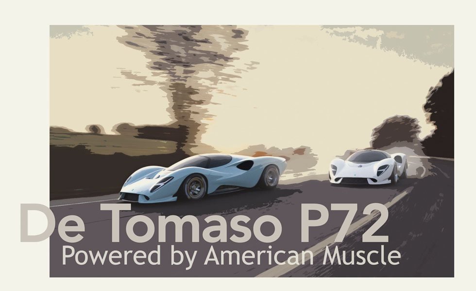 De Tomaso P72. Esconde un 5.0 V8 con 700 CV - Motor 16