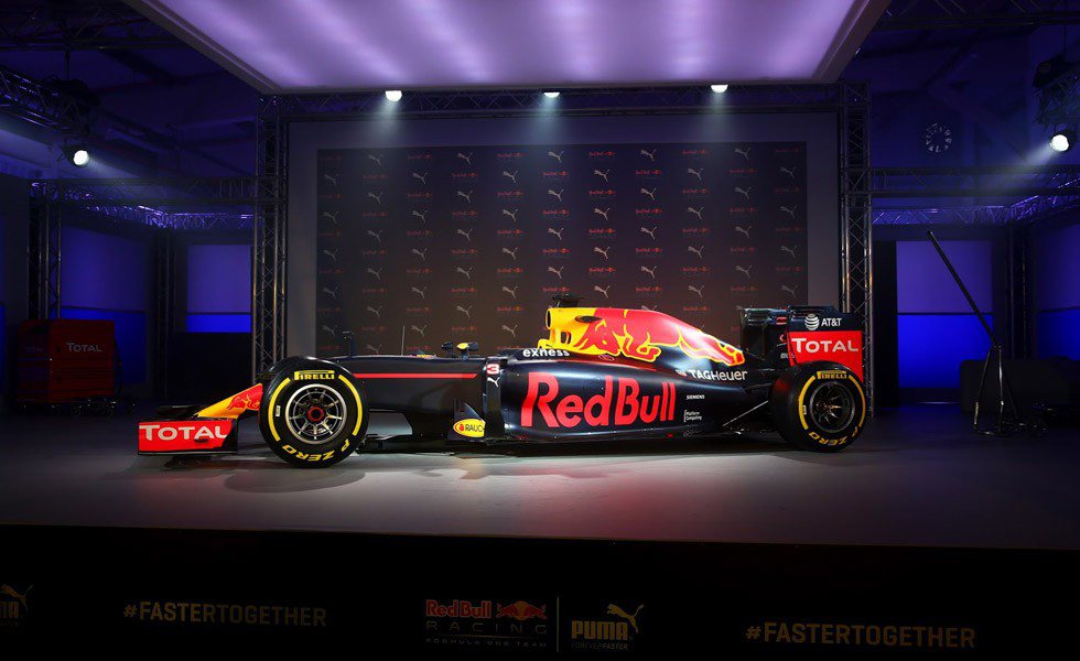 Red Bull F1 2016. Estos son los nuevos colores - Motor 16