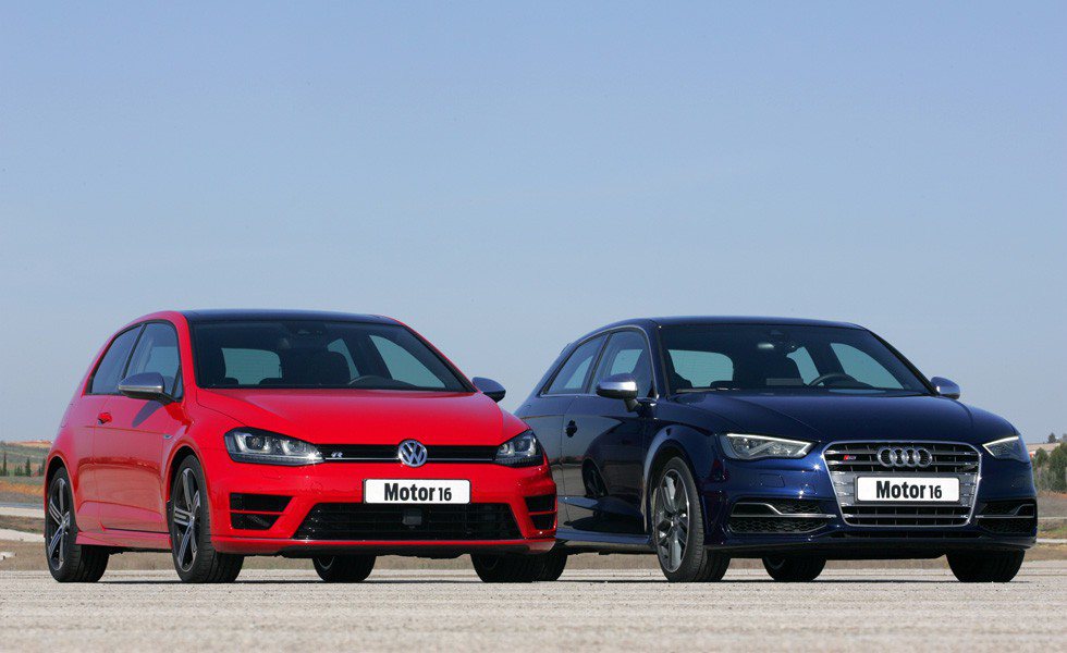 Audi S3 vs. VW Golf R. Con todos ustedes, el dúo dinámico - Motor 16