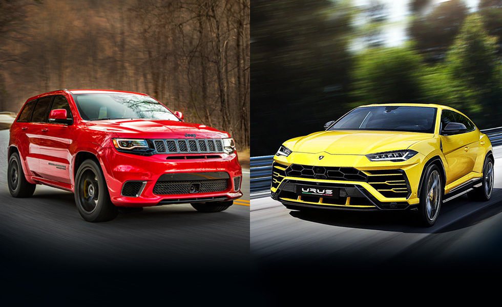 Lamborghini Urus-Jeep Grand Cherokee Trackhawk. ¿Cuál gana? - Motor 16