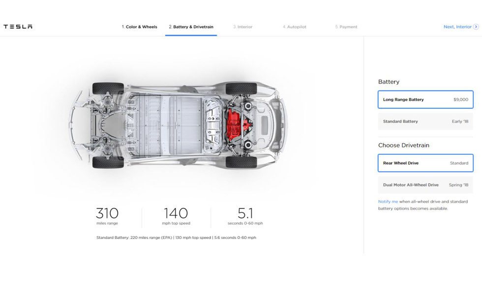 Tesla Model 3. Nuevas versiones para este eléctrico - Motor 16