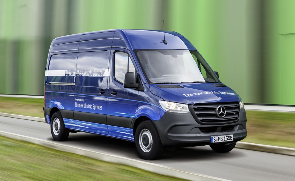 Mercedes-Benz Sprinter. Su versión 100% eléctrica llegará en 2019 ...