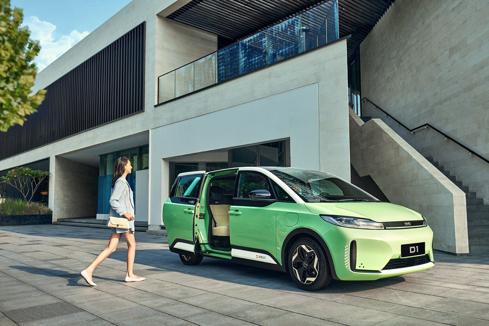 BYD lleva 1.000 D1 a México para trabajar como taxi eléctrico - Motor 16