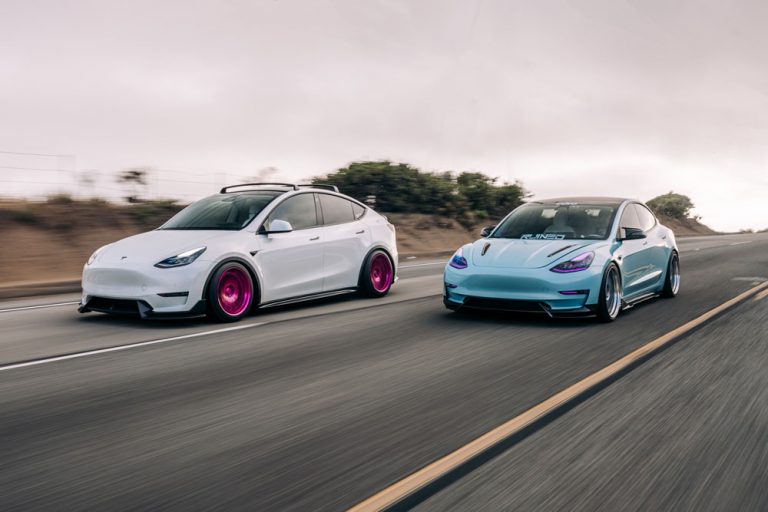 ADRO firma este kit aerodinámico para los Tesla Model 3 y Model Y ...