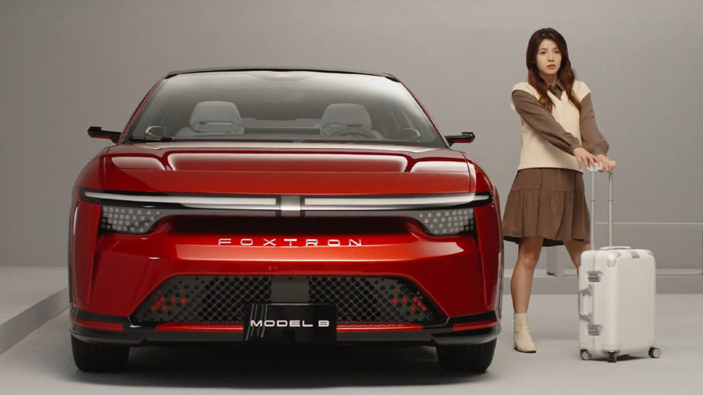 Model B: el compacto eléctrico de Foxconn diseñado por Pininfarina