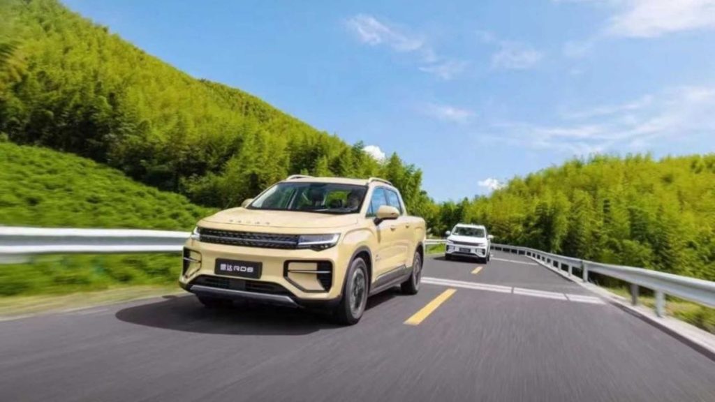 Radar RD6: Geely ya tiene su pick-up eléctrico y 'low cost'