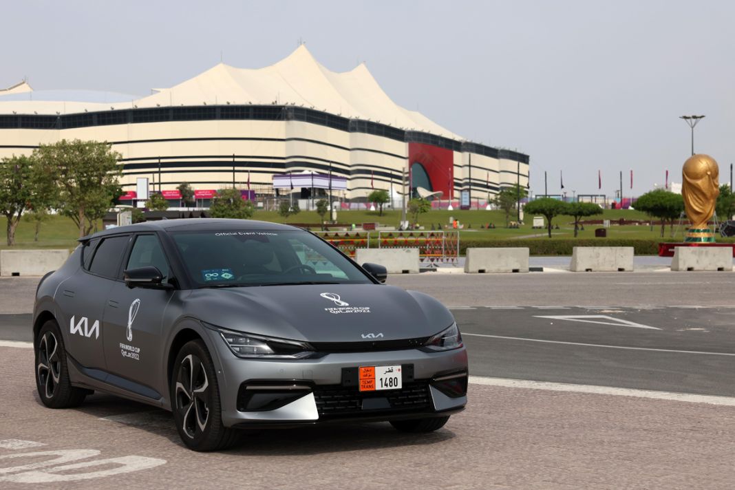 Mundial de fútbol: los coches de Kia