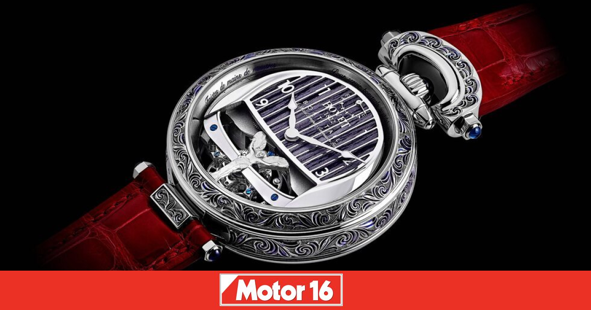 Bovet 1822 fabrica estos relojes para el Rolls-Royce Boat Tail - Motor 16